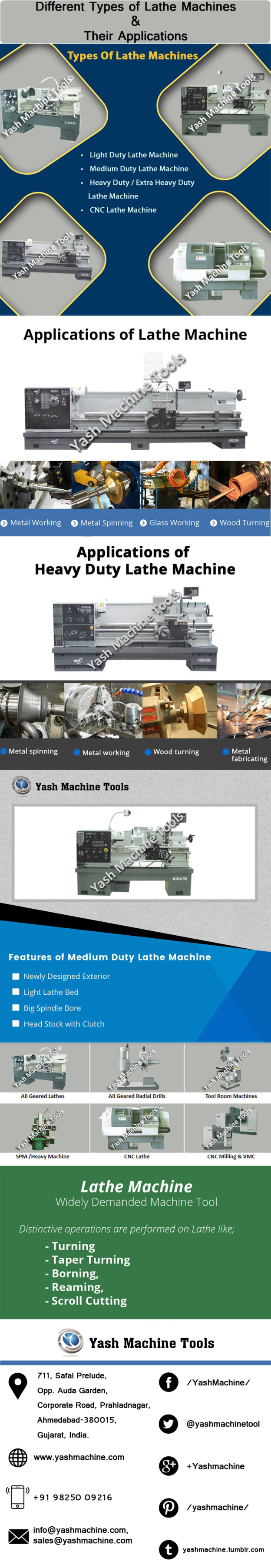 Heavy Duty Lathe - Yash Machine