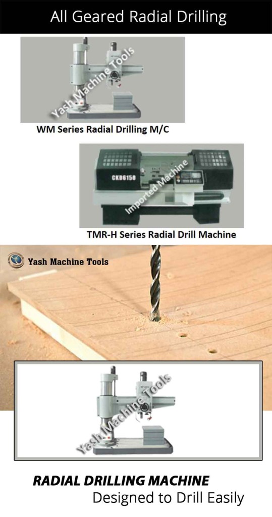 7 of the Most Important Parts of a Radial Drill Machine - Yash Machine