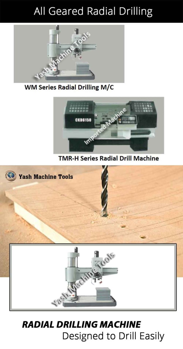 7 of the Most Important Parts of a Radial Drill Machine - Yash Machine